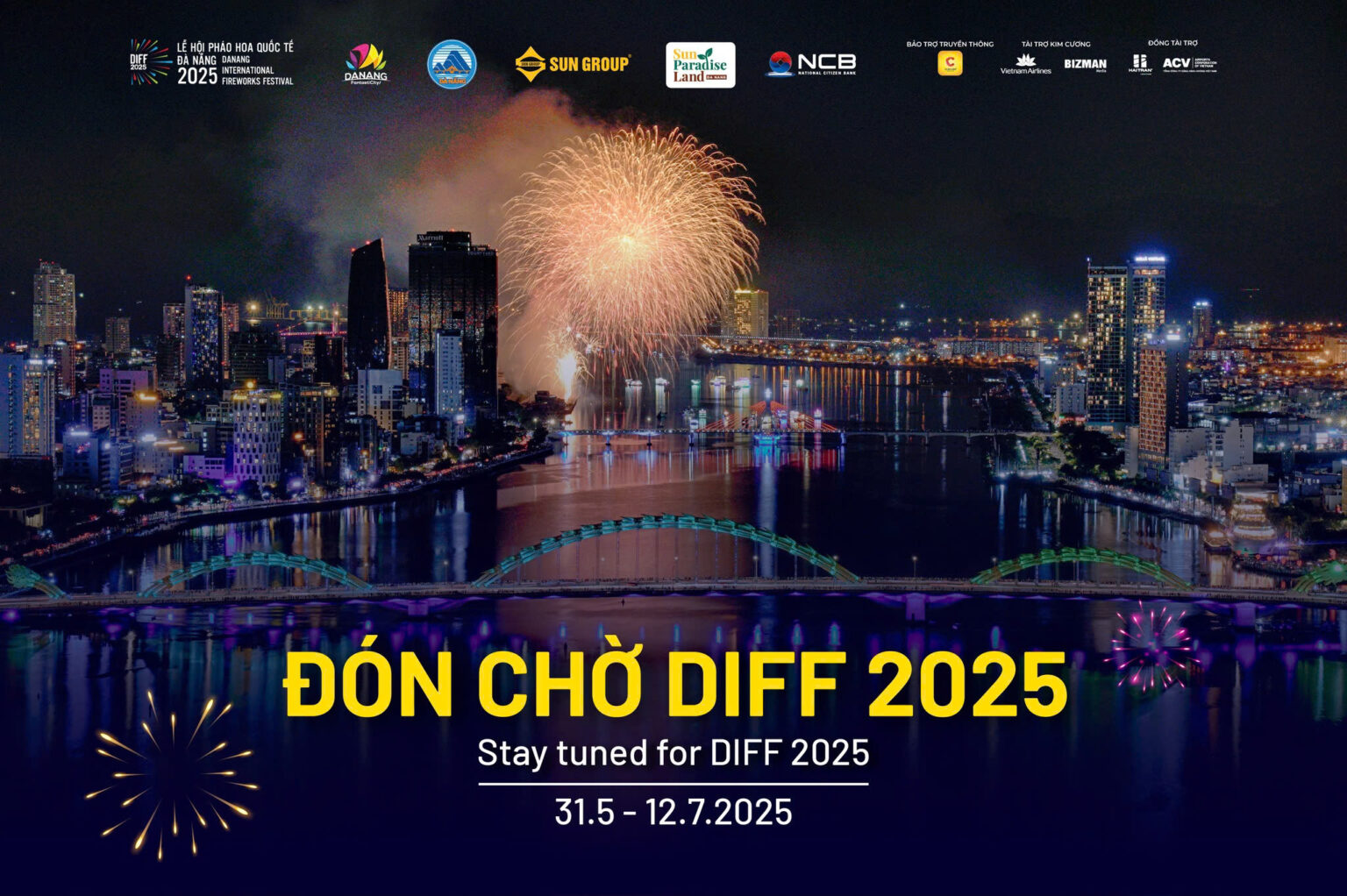 Lễ hội Pháo hoa Quốc tế Đà Nẵng – DIFF 2025: Tất tần tật những điều bạn cần biết – DIFF 2025