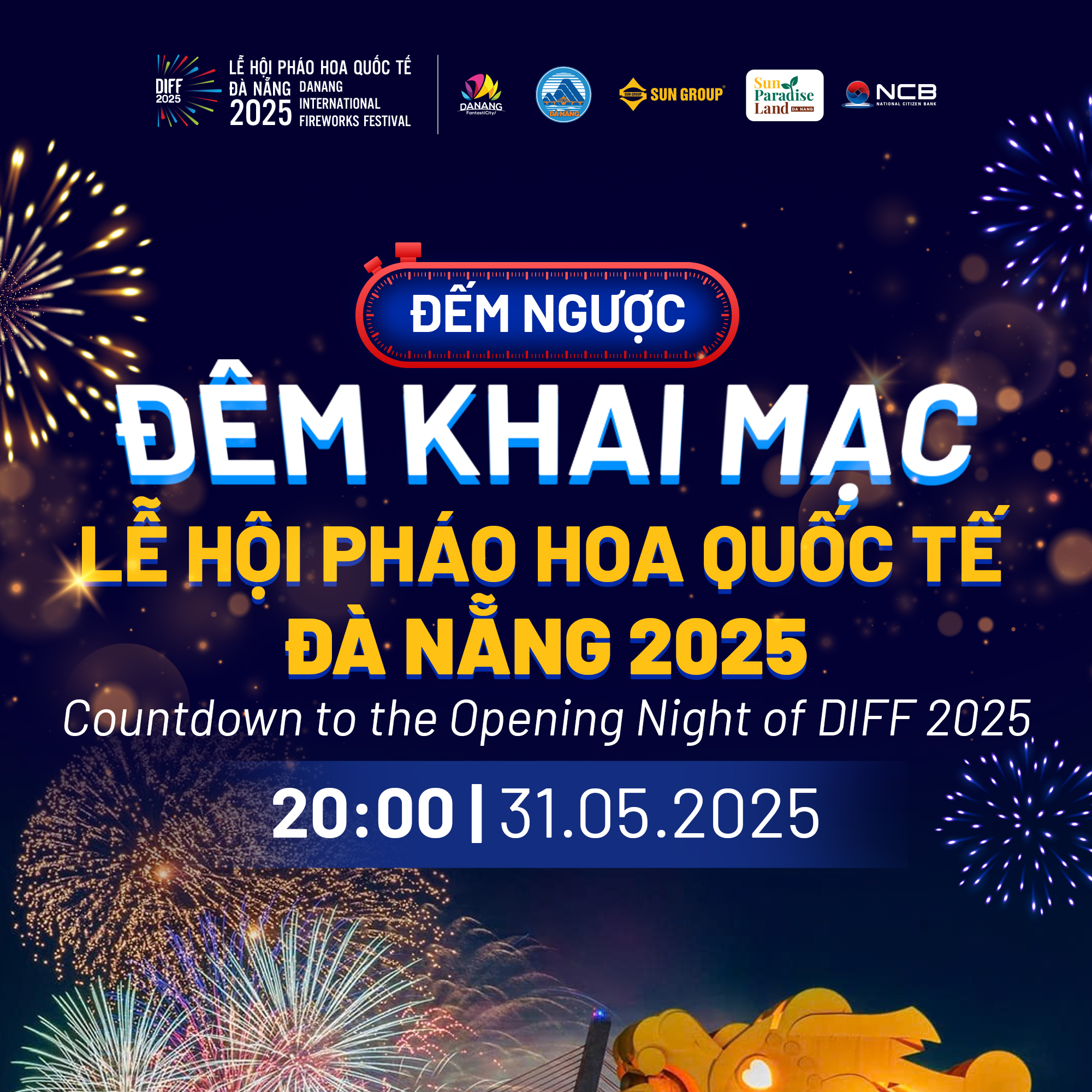 Tất tần tật về đêm khai mạc pháo hoa Đà Nẵng DIFF 2025 – DIFF 2025